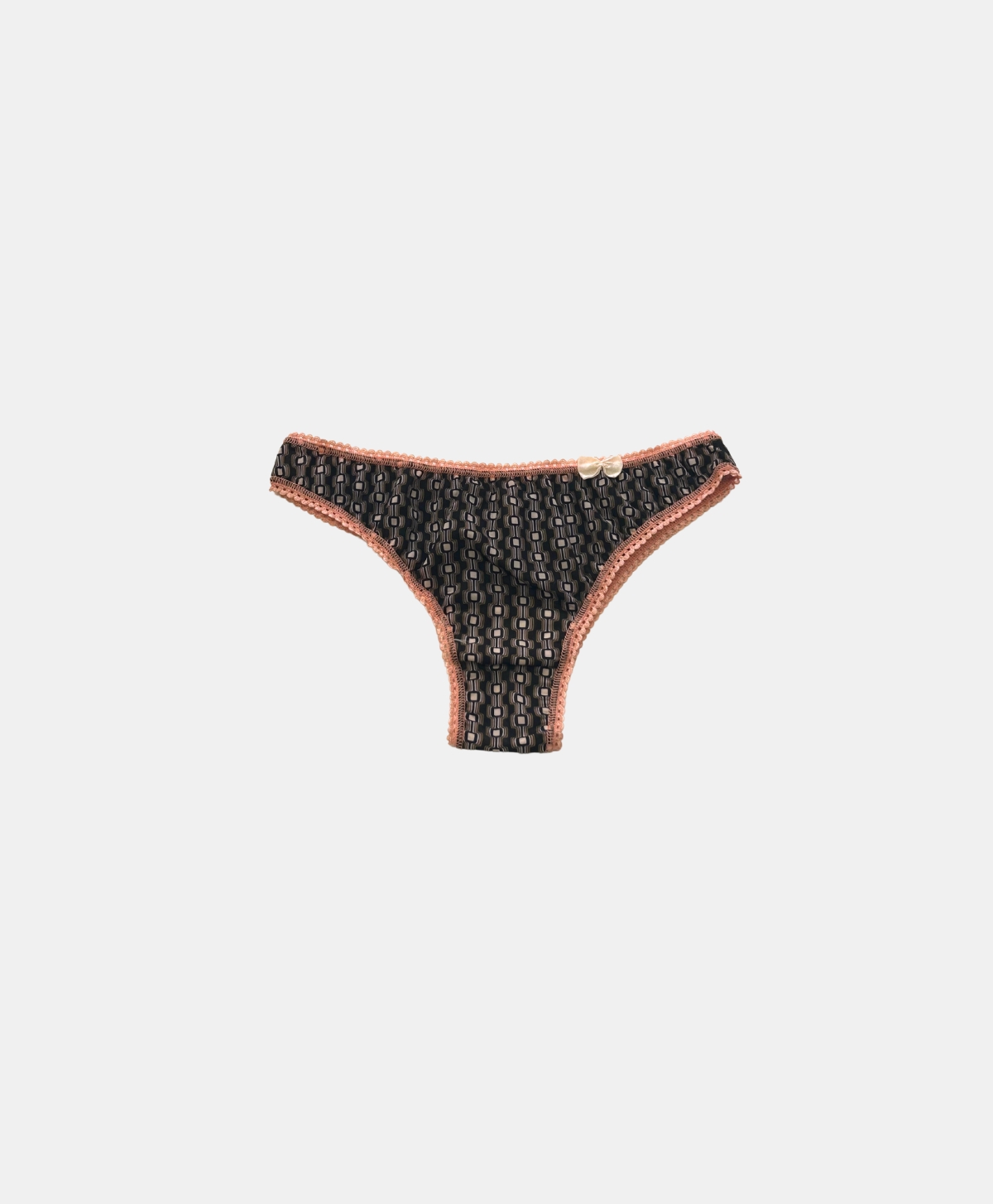 SLIP ARCA IN NYLON STAMPATO ELASTICO - NERO/ROSA | Momonì